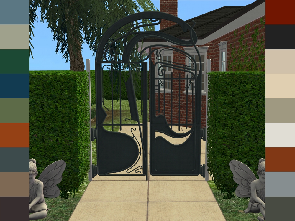 Mod The Sims - "Perfectly Square Gate" Recolours