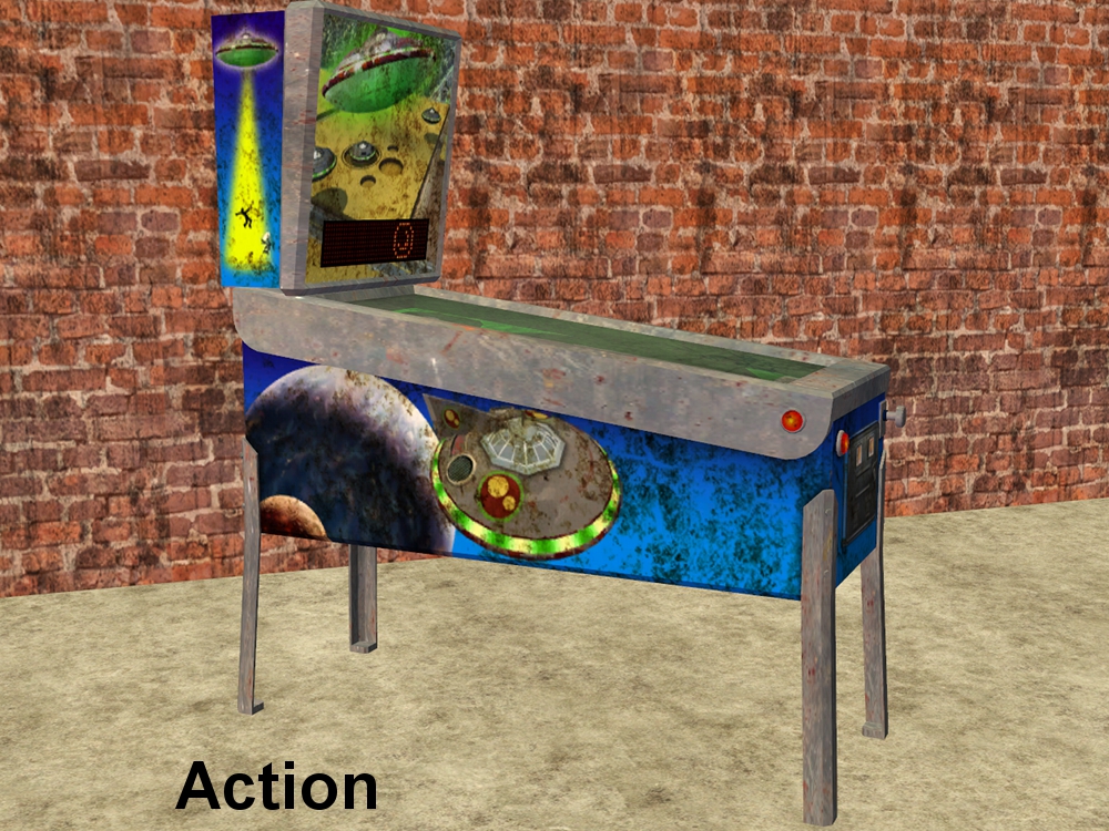 Mod The Sims - Grunge Pinball Machines