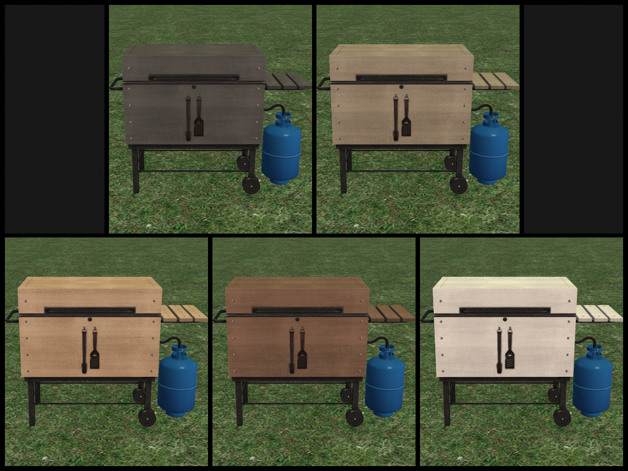 Mod The Sims - The Hob-O-Chan 3000 Grill Recolours