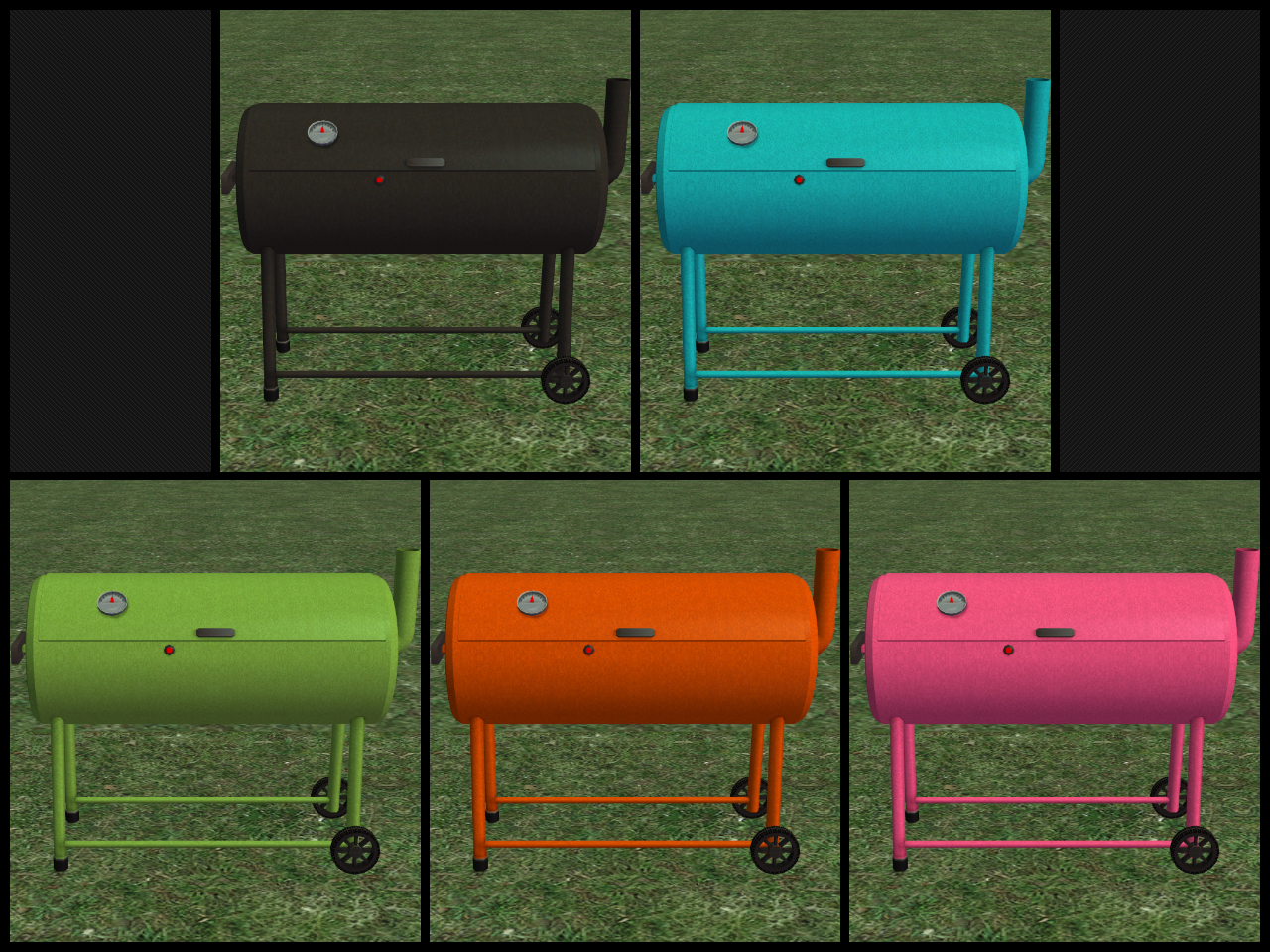 Mod The Sims - Rocket Heifer Barbeque Recolours