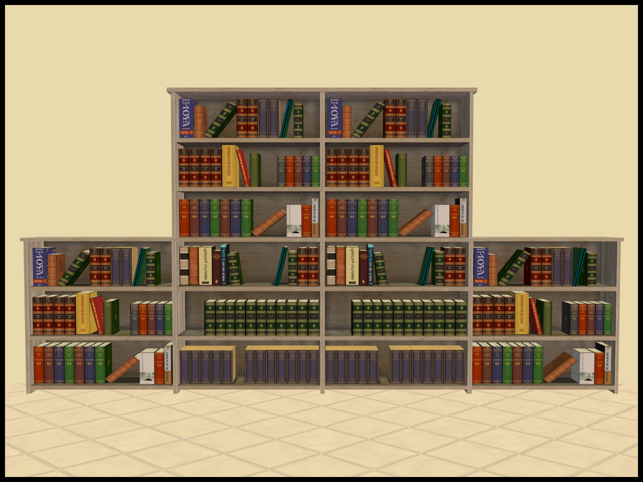 Mod The Sims - Craftmeister Book Nook - AddOns