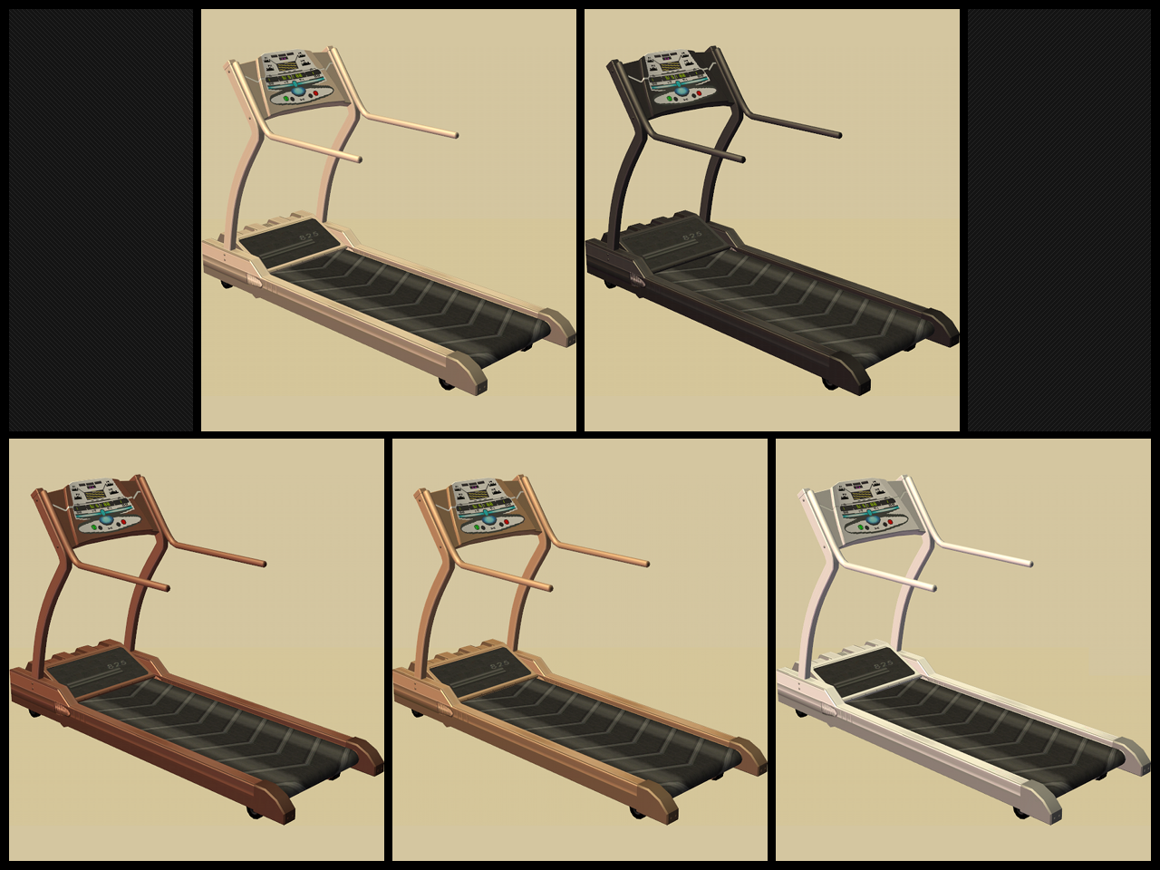 Mod The Sims - Exercise Equipment in MALM Colours