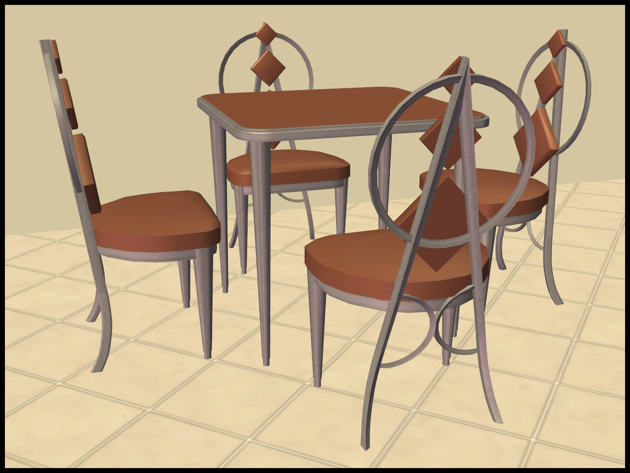 Mod The Sims - Diamondback by Desert Designs Recolours Plus Add-On Tables