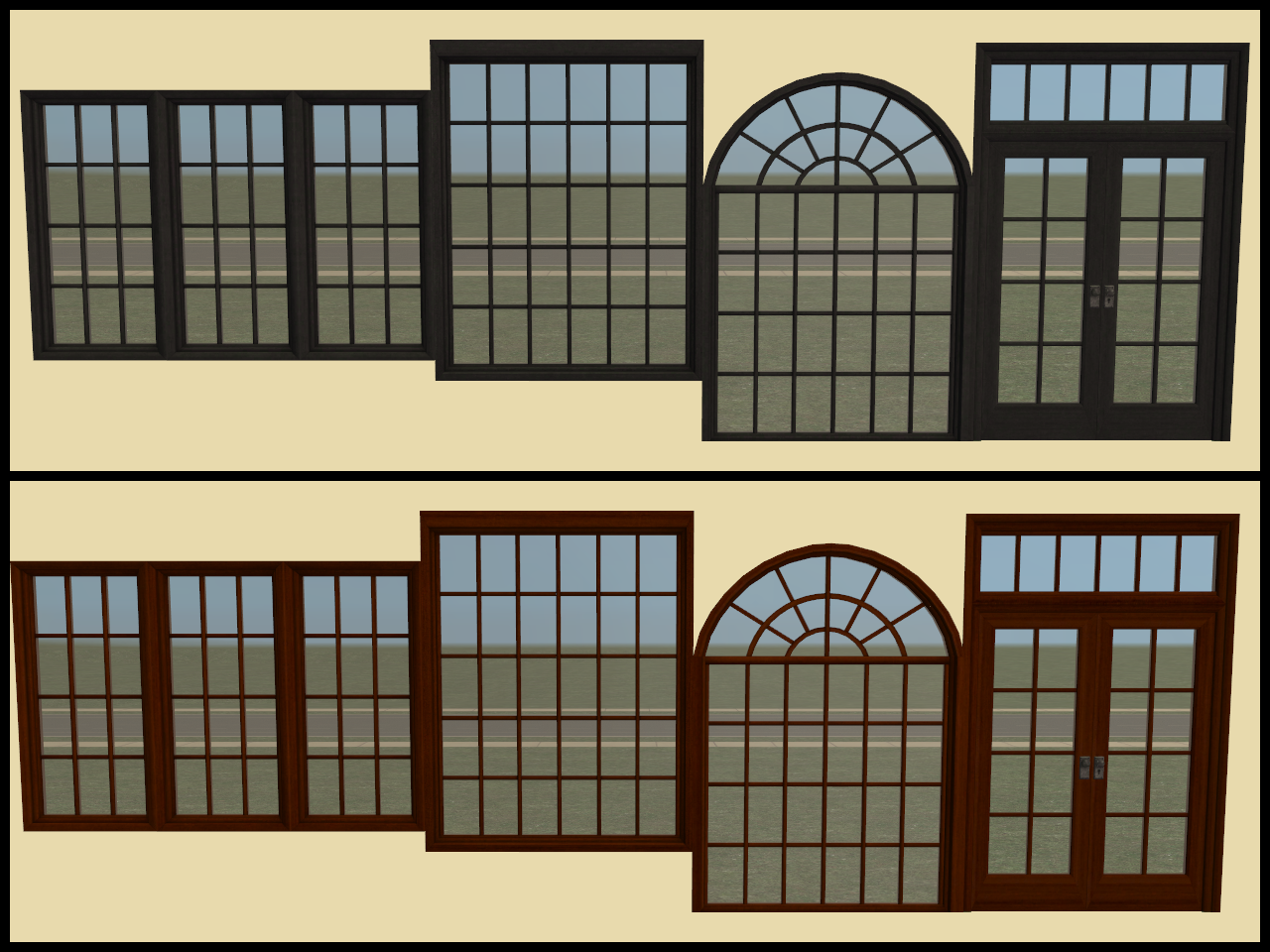 Mod The Sims - mistyfluff's 3t2 Supernatural Priorities Windows & Door ...