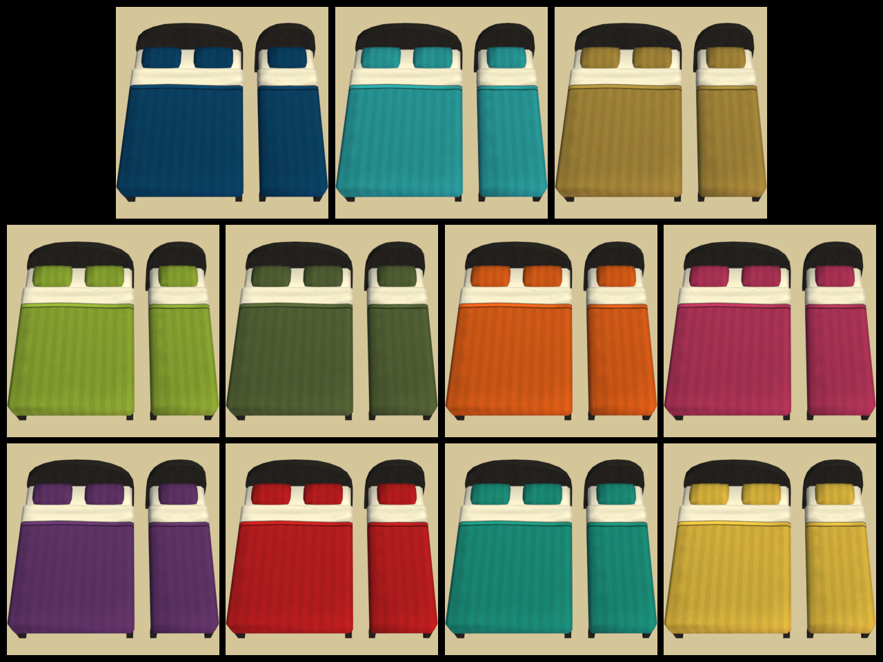 Mod The Sims - Pixel Sims Stuff Recoloured