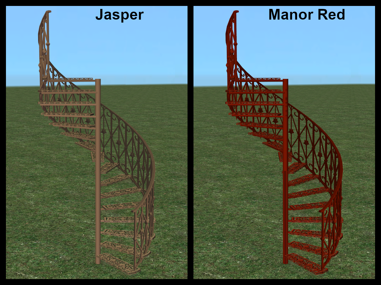 Mod The Sims - Wrought Iron Recolours