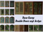 Mod The Sims - Base Game Double Doors - Part 1