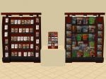 Mod The Sims - Magazine & Game Rack Recolours