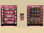 Mod The Sims - Magazine & Game Rack Recolours