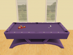 Mod The Sims - AP's TS3 Modern Pool Table Recolours