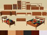 Mod The Sims - Veranka's BuBu Kitchen in AL Wood Colours