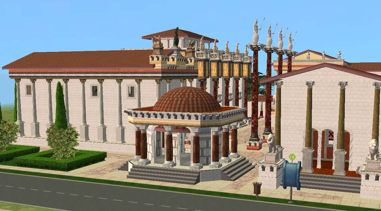 Mod The Sims - Ancient World: Rome - Forum Romanum