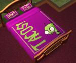 Mod The Sims - Gir (Invader Zim) Bedsheet of doom.