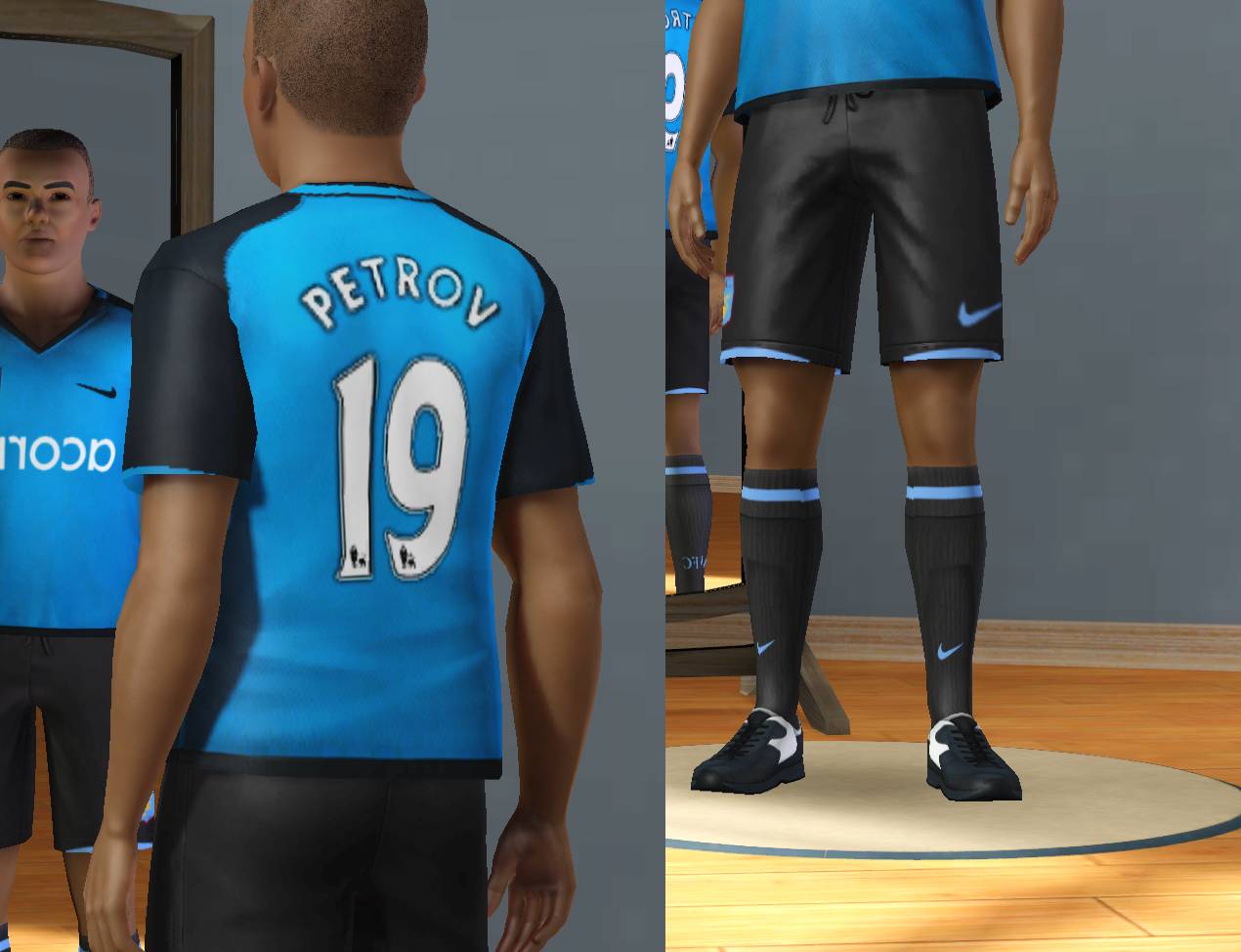 Mod The Sims - Aston Villa Football Kit