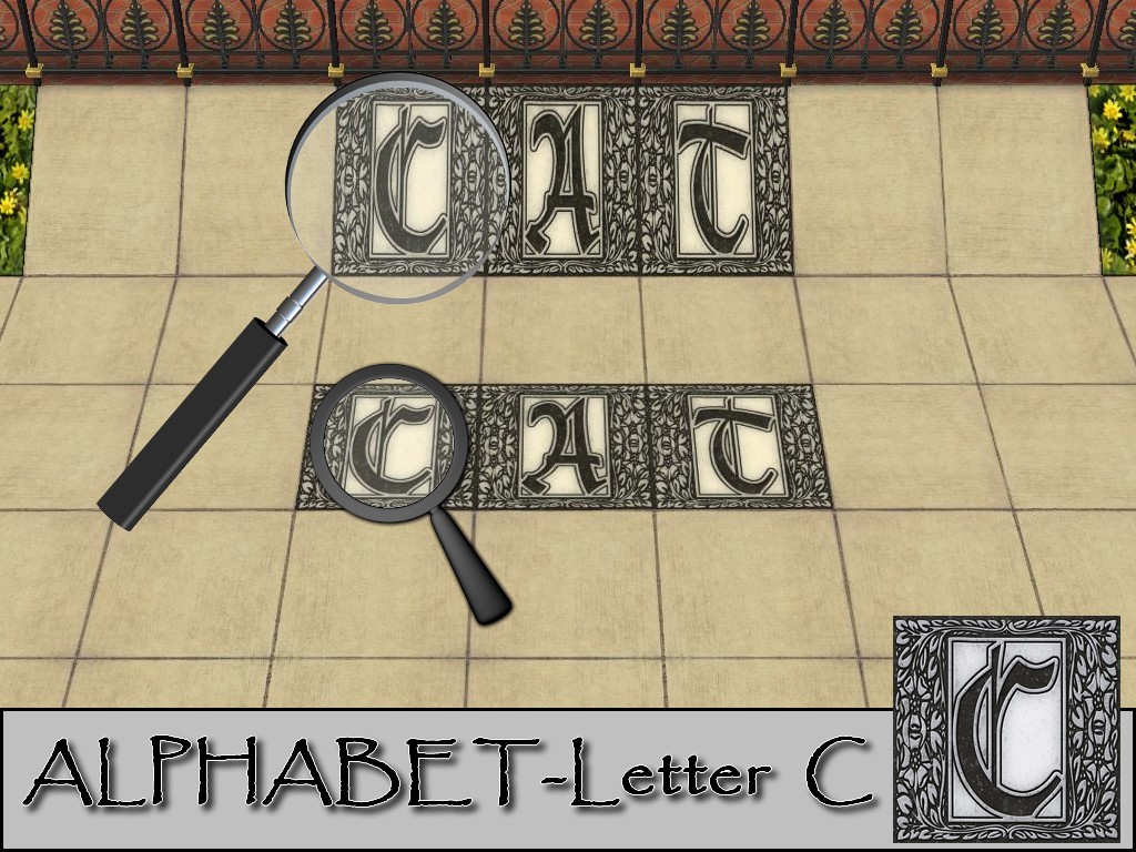 Mod The Sims - Alphabet