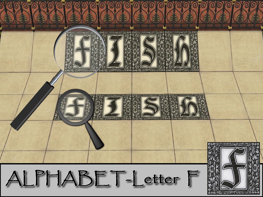 Mod The Sims - Alphabet