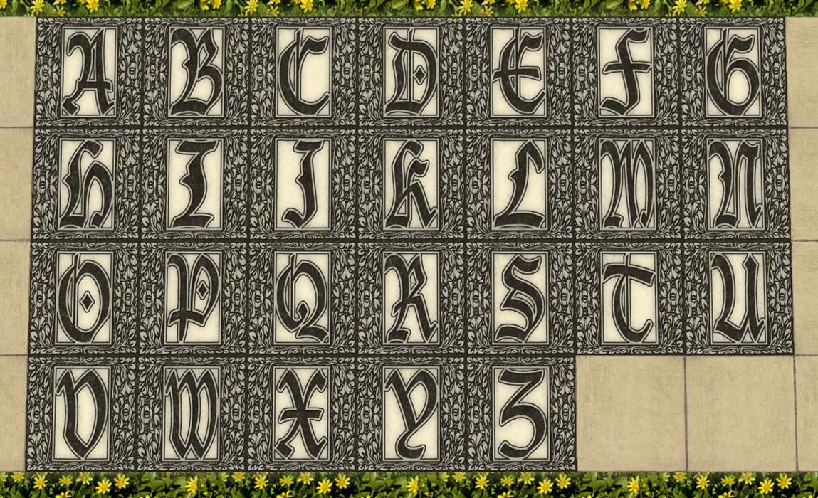 Mod The Sims - Alphabet