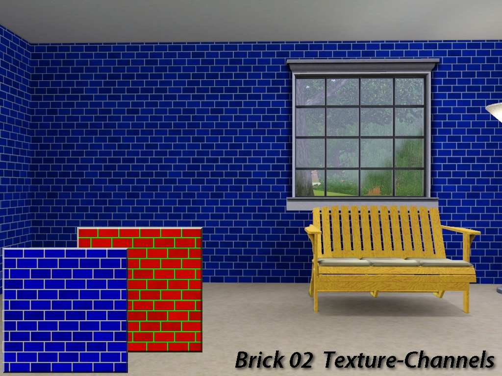 Mod The Sims - TS3-Brick Patterns