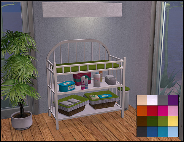 Mod The Sims - Simple Maxis Changing Table Recolors