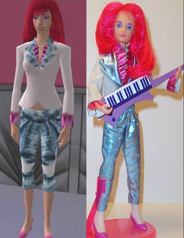 Mod The Sims - Kimber of Jem & The Holograms