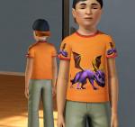 Mod The Sims - Garfield & Spyro T-Shirts for Children