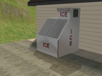 Mod The Sims - Ice Machine - One of the older ice freezers for motels.
