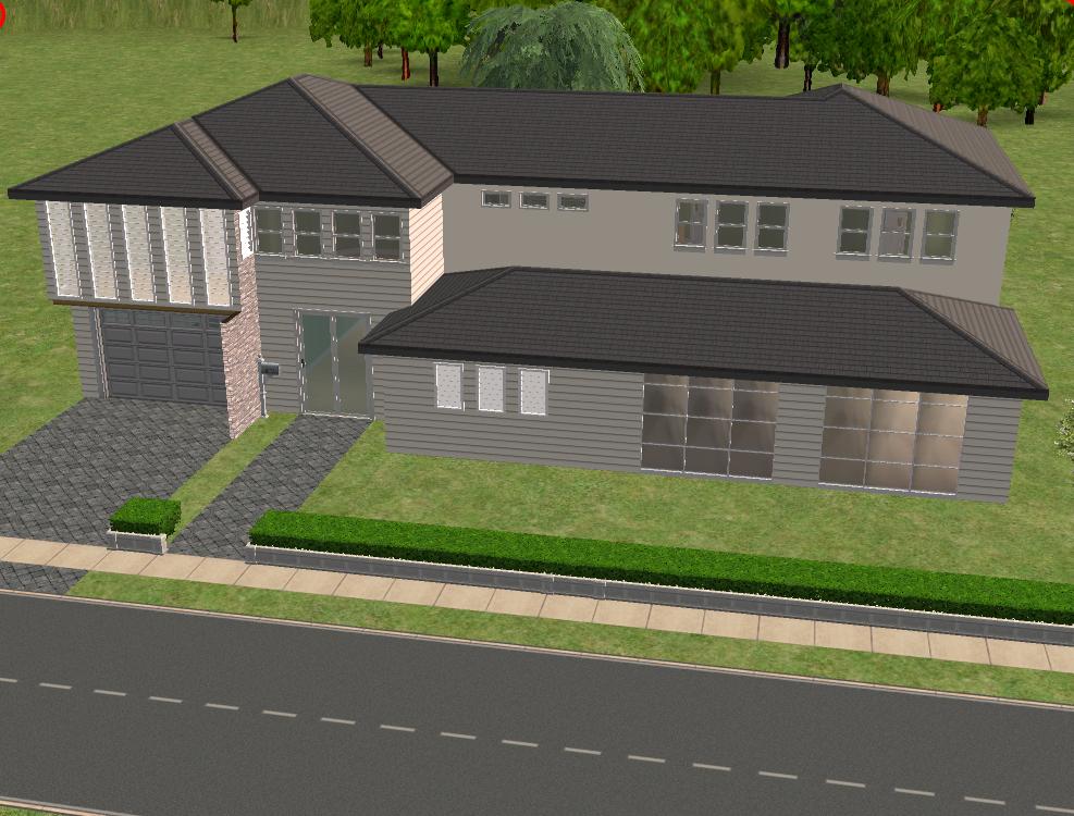 Mod The Sims - Large Modern House