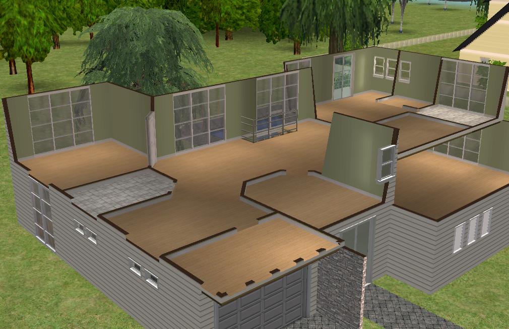 Mod The Sims - Large Modern House