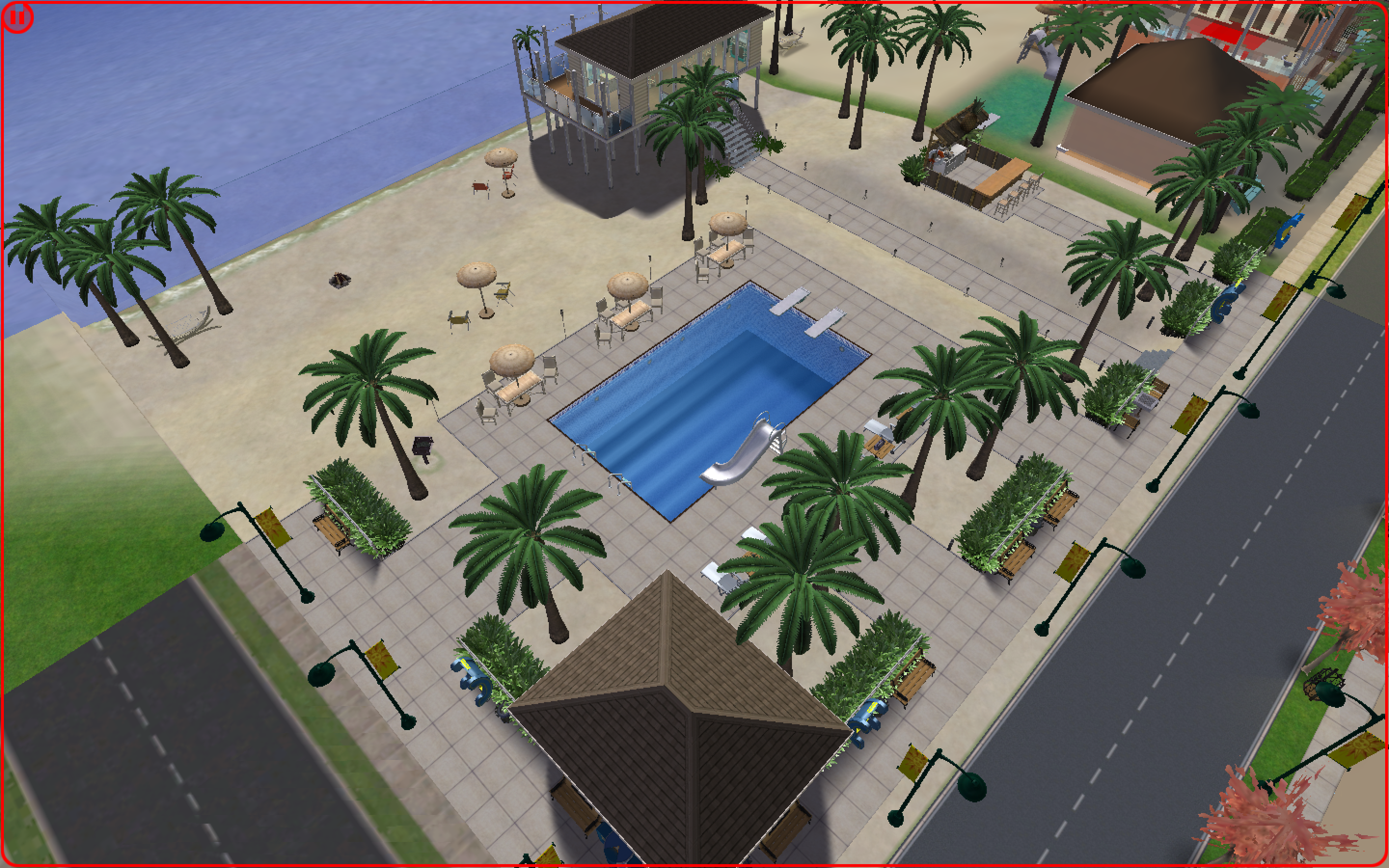 sims beach