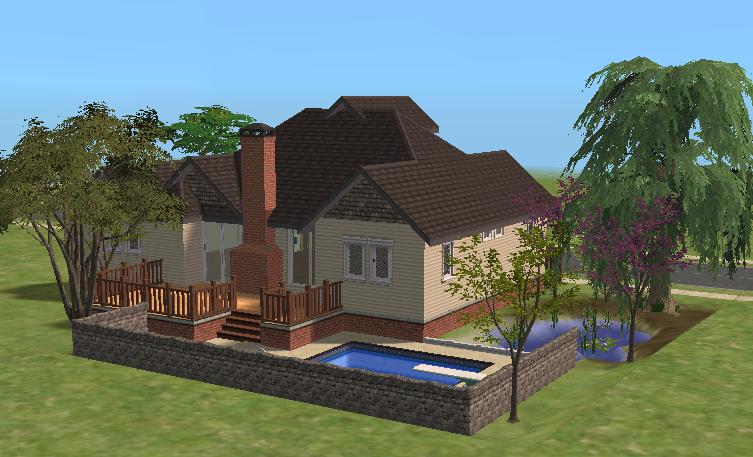 Mod The Sims - Rustic Cottage - No CC