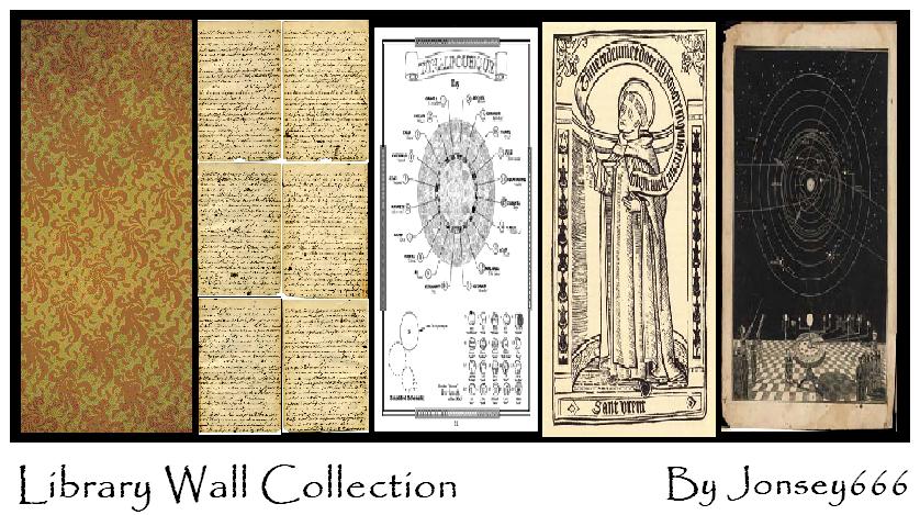 Mod The Sims - Library Walls