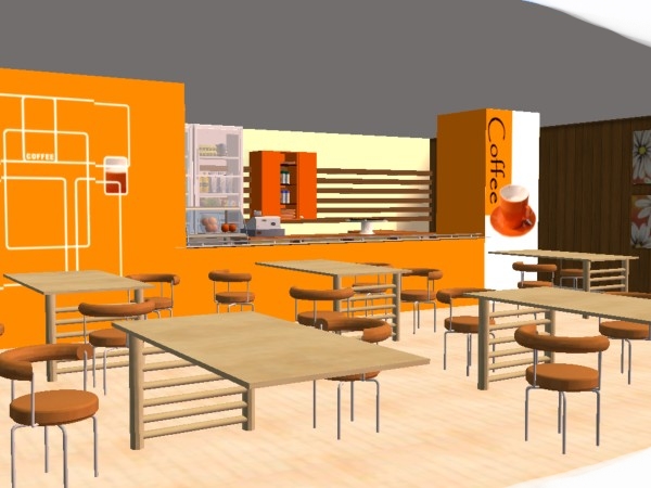 Mod The Sims - Coffee shop