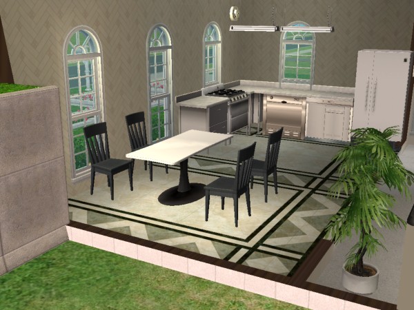 Mod The Sims - The Atrium (With beautiful entrance courtyard)