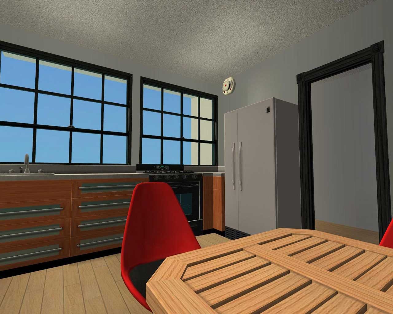 Mod The Sims - 1x1 Mini Lots - Mini Modern Starter Home