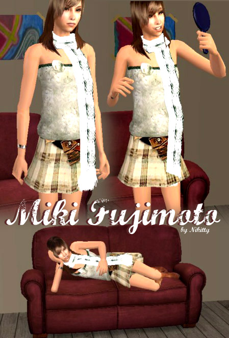 Mod The Sims - Miki Fujimoto from JPop Group Morning Musume