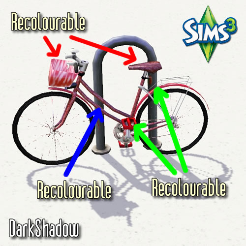 Mod The Sims - Classic Bike for little girls *UPDATED* [12-12-2011]