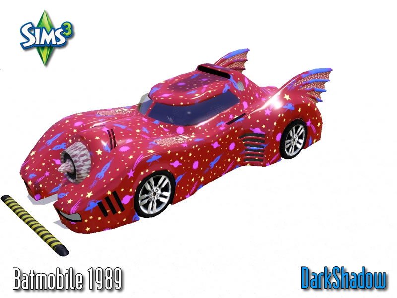 Mod The Sims - Batmobile of 1989 *UPDATE*[12/12/2011]