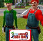 Mod The Sims - Mario and Luigi - The Super Mario Brothers
