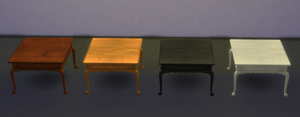 Mod The Sims - TS2 to TS4 - 15 Coffee Tables