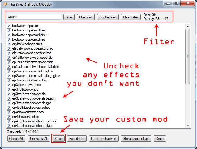 Mod The Sims - Create your own no effects mod tool (updated 07/02/2013)