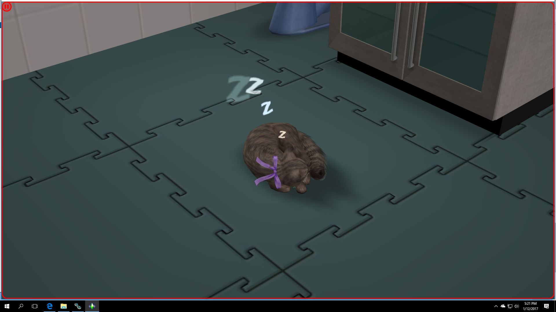 Mod The Sims - Cat Ribbon Collar