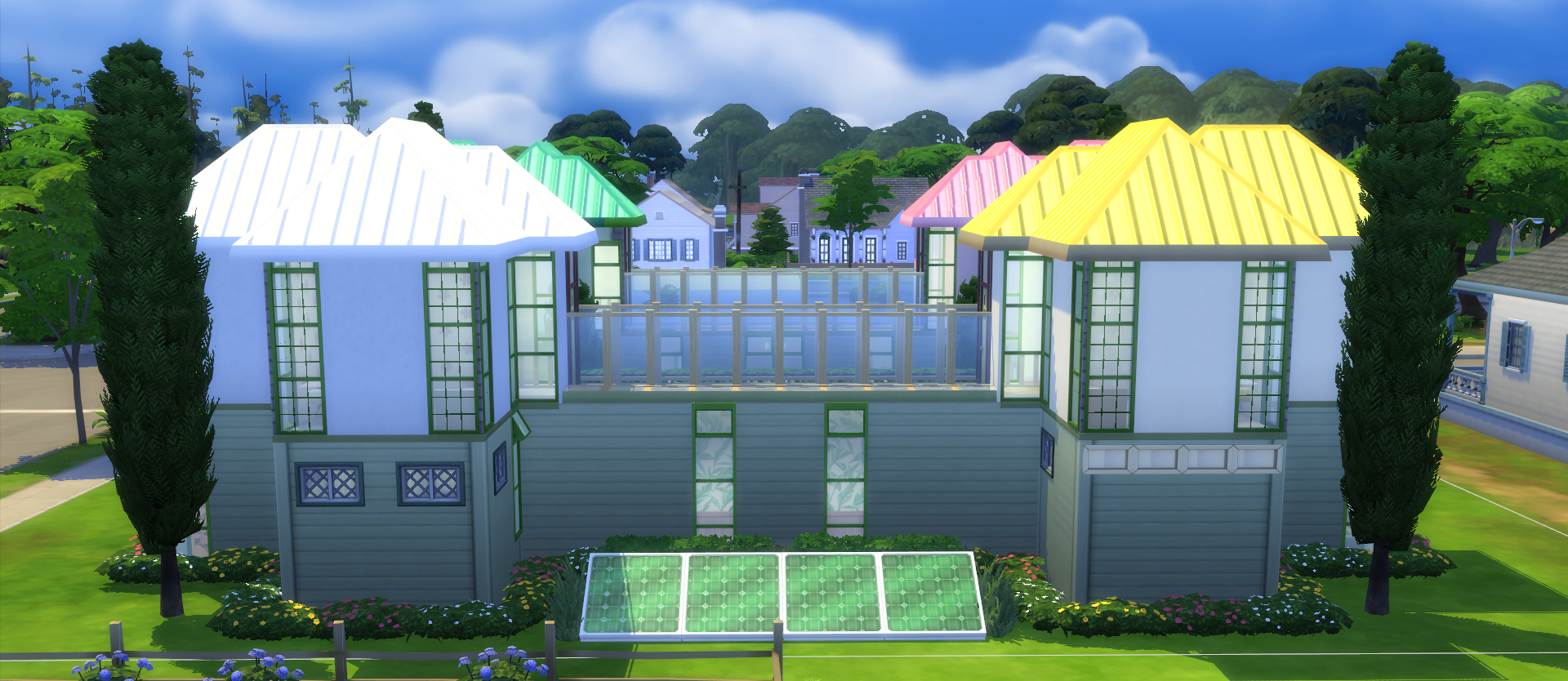 Mod The Sims - Greenhaven Hall, No-CC Student Housing for Plantsims
