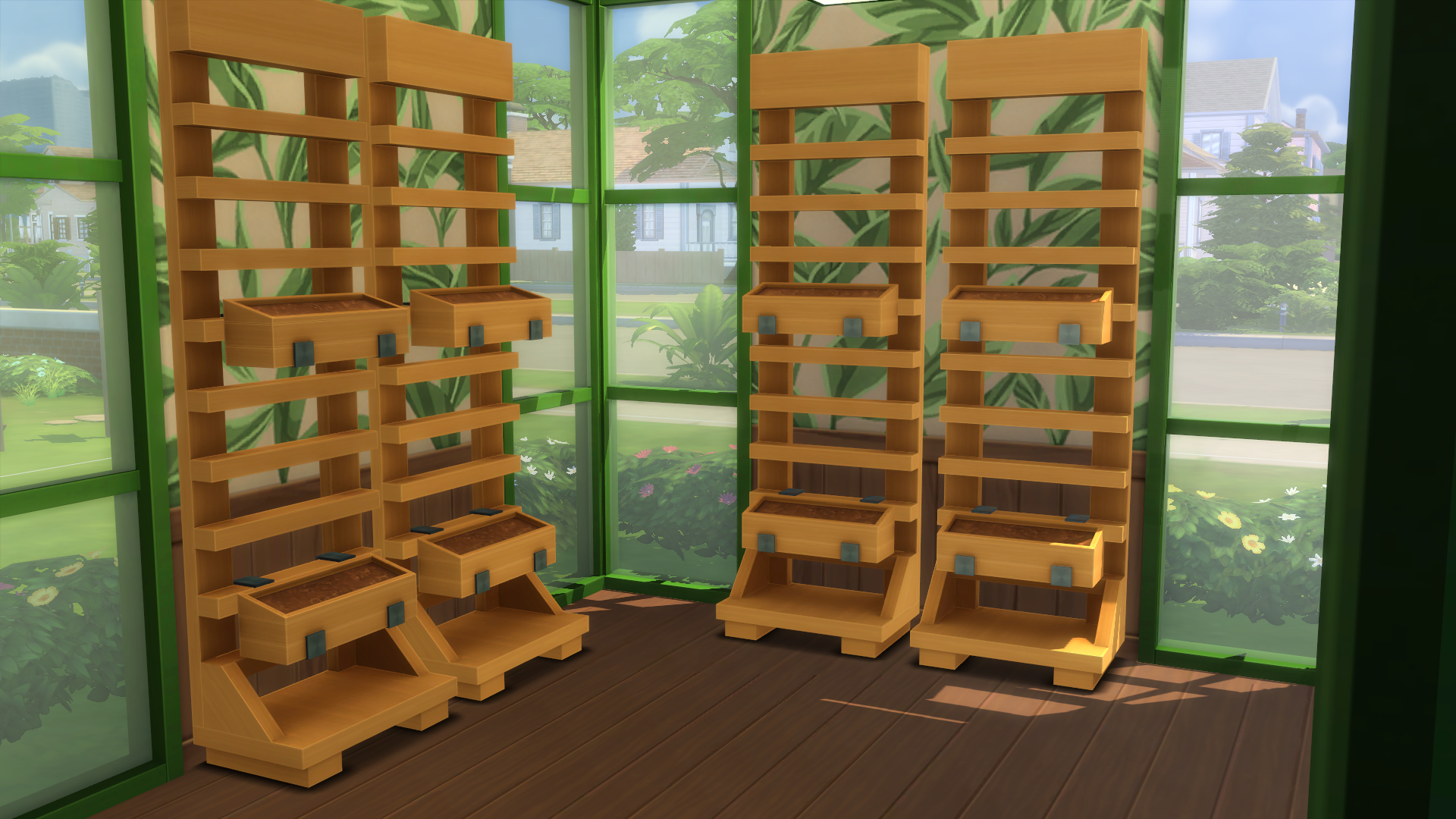 Mod The Sims - Greenhaven Hall, No-CC Student Housing for Plantsims