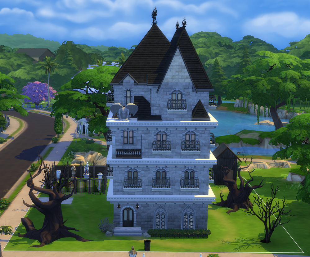 Mod The Sims - The Old Durst Manor...now Rentable.
