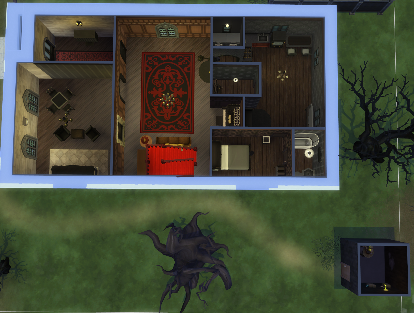 Mod The Sims - The Old Durst Manor...now Rentable.