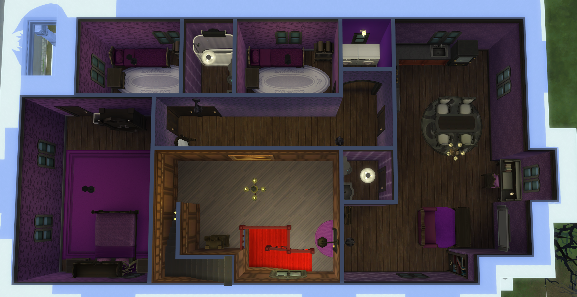 Mod The Sims - The Old Durst Manor...now Rentable.