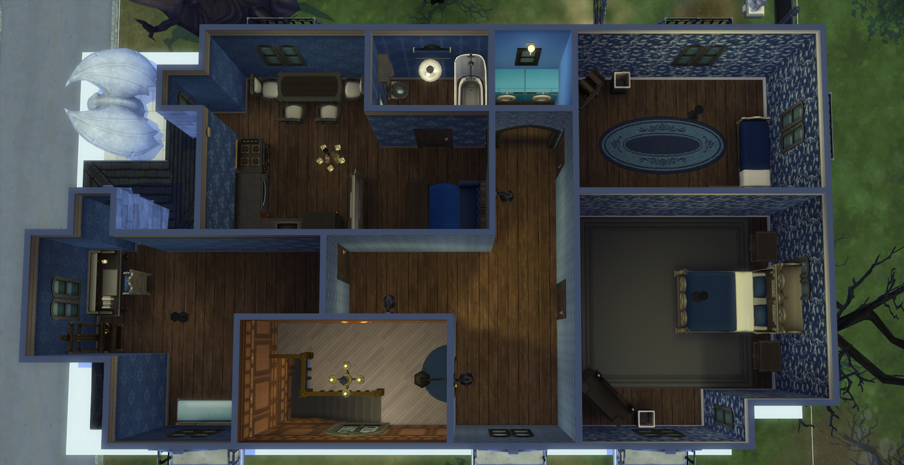 Mod The Sims - The Old Durst Manor...now Rentable.