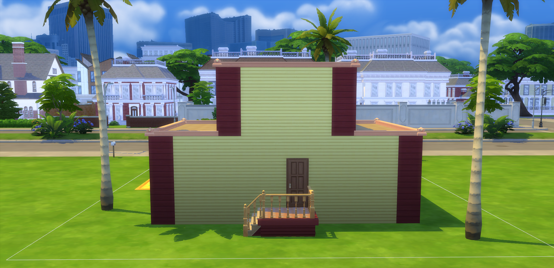 Mod The Sims - TS2 to TS4 - Fiesta Fortress (no CC)