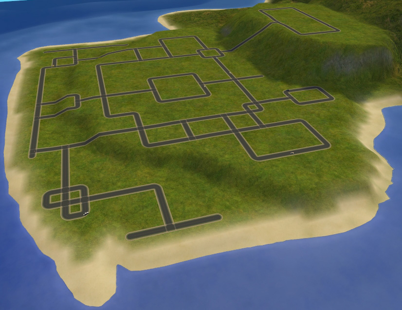 Mod The Sims - My smaller terrain map - Basegame compatible