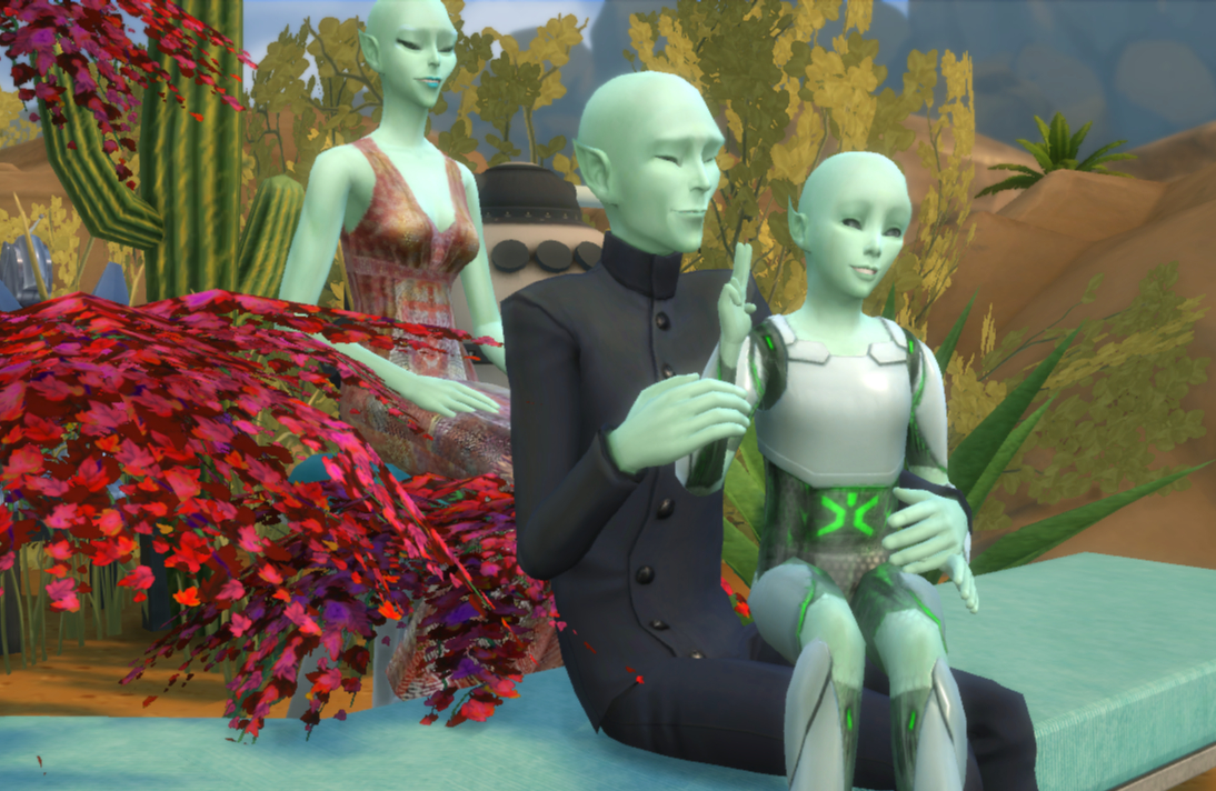 Mod The Sims - TS2 Alien Skin - Now For Aliens! Default, Non-Default ...